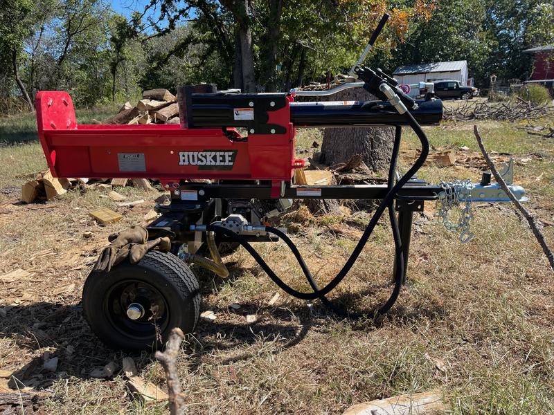 Huskee 20-Ton Gas-Powered Horizontal/Vertical Log Splitter, 209cc ...