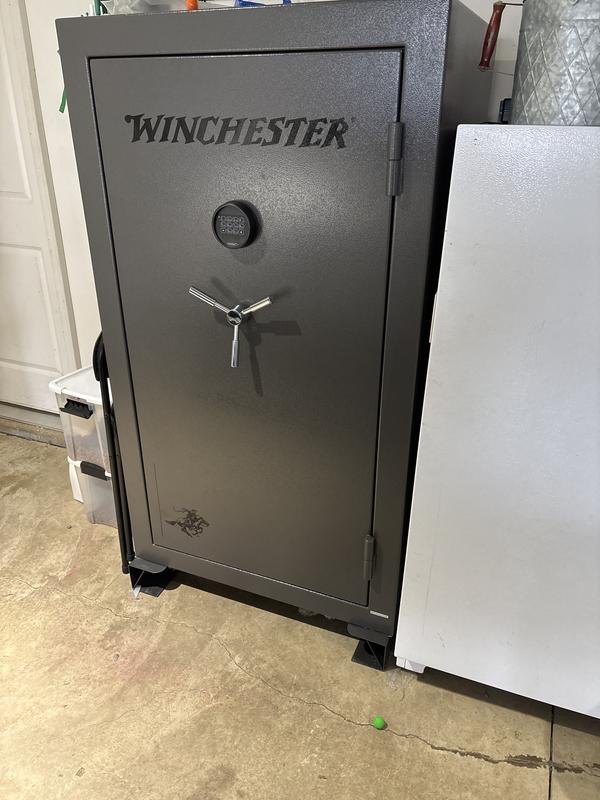 Winchester Safes 48 Long Gun 17.1 cu. ft. Electronic Lock Gun Safe, 45 ...