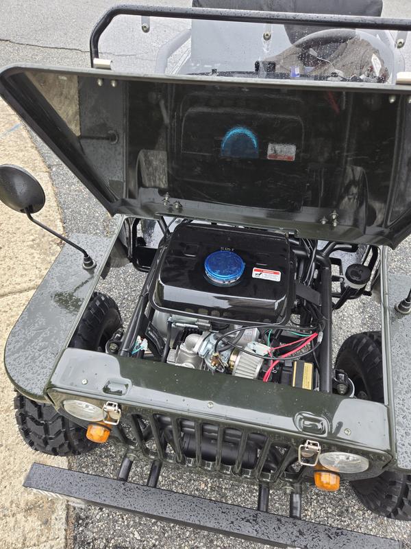 Massimo Mini 125 9 HP 4-Stroke Single Cylinder 125cc Engine Go Kart at ...