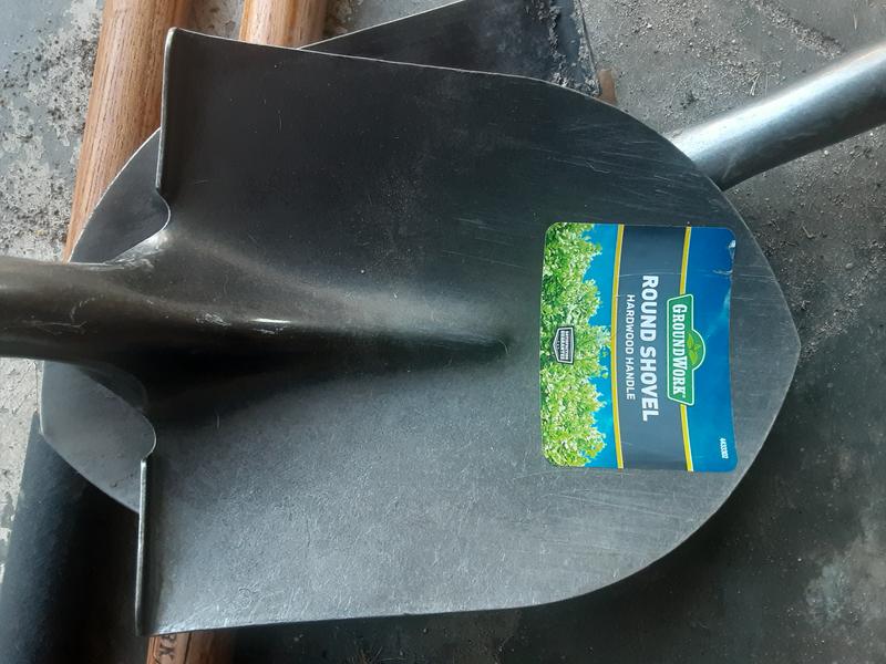 GroundWork 49 in. Hardwood Handle Round Point Shovel at Tractor Supply Co
