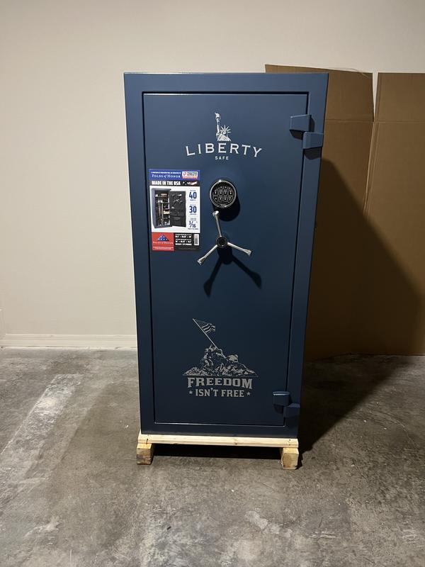 Liberty Safe 30 Gun 14.3 cu. ft. Electronic Lock Freedom Isn't Free ...