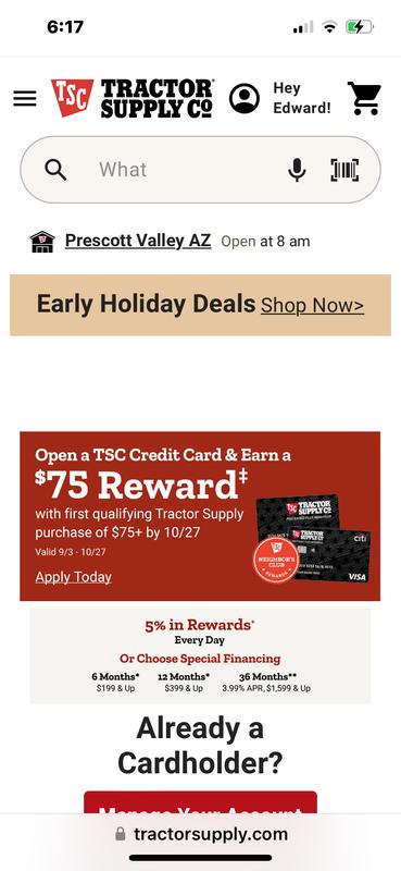 Life Out Here Gift Card at Tractor Supply Co