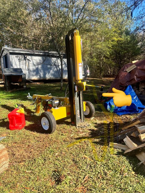 CountyLine 28-Ton Gas-Powered Horizontal/Vertical Log Splitter, Kohler ...