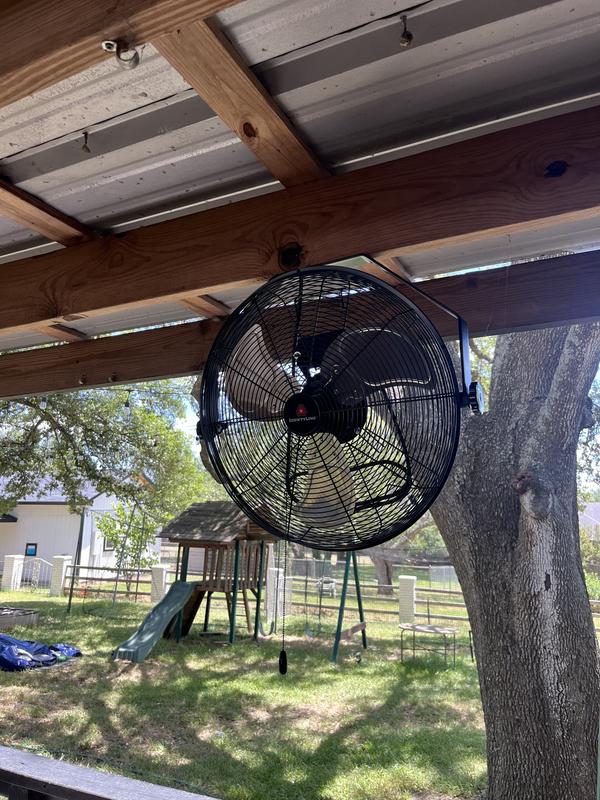 CountyLine 18 in. 3-Speed Indoor Wall-Mounted Barn Fan at Tractor Supply Co