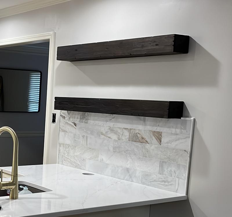 northbeam Distressed Hardwood Floating Shelves, 48 in. at Tractor Supply Co