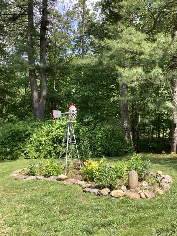 SMV Industries 8 ft. Windmill, Silver and Red at Tractor Supply Co