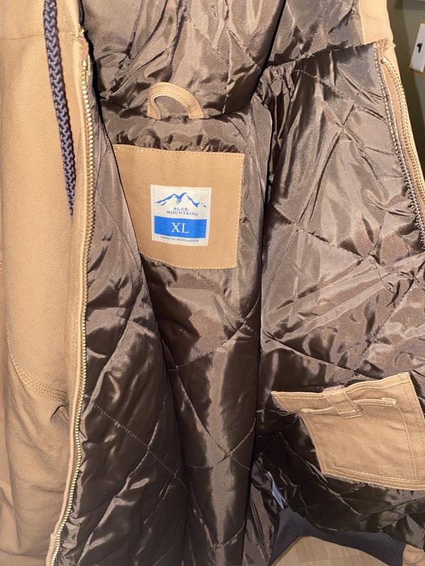 Blue Mountain Men's Duck Quilt-Lined Hooded Insulated Jacket at Tractor ...