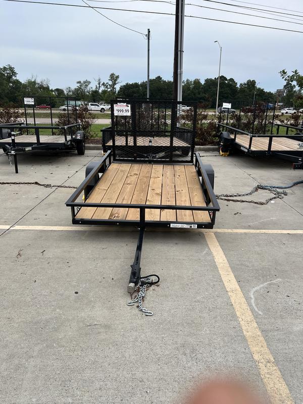 Carry-On Trailer 5 ft. x 8 ft. Wood Floor Utility Trailer, 1,600 lb ...