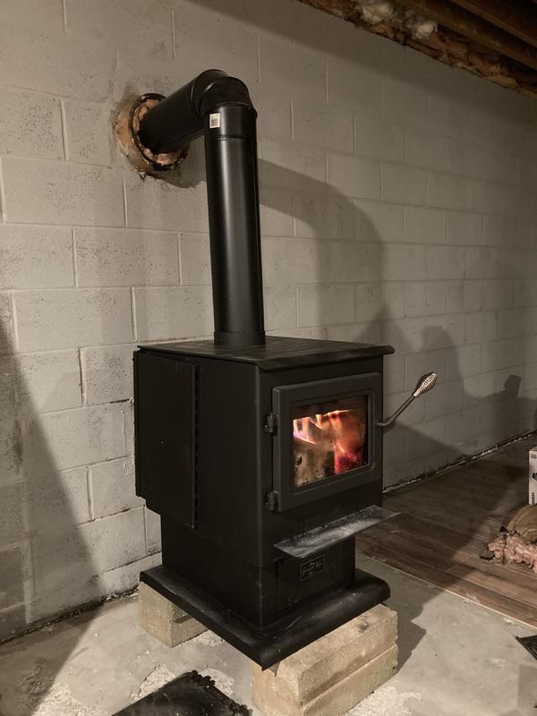 Grand Teton Collection Wood-Burning Targhee T100 Stove, 2000 sq ft ...