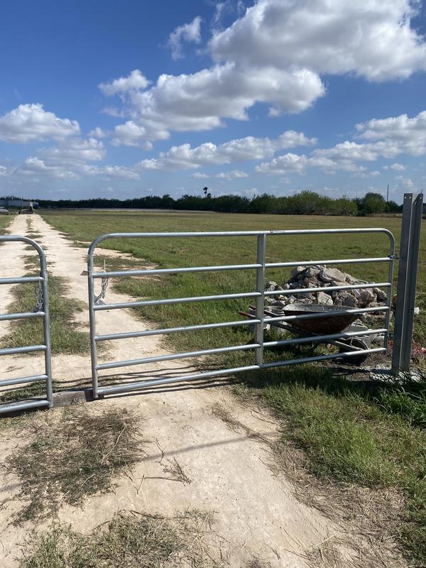 CountyLine 10 ft. 6-Bar Galvanized Tube Gate at Tractor Supply Co