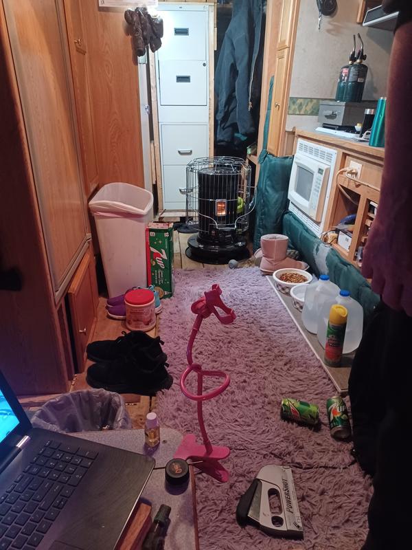 RedStone Kerosene Portable Convection Heater, 1,000 sq. ft., 23,500 BTU ...