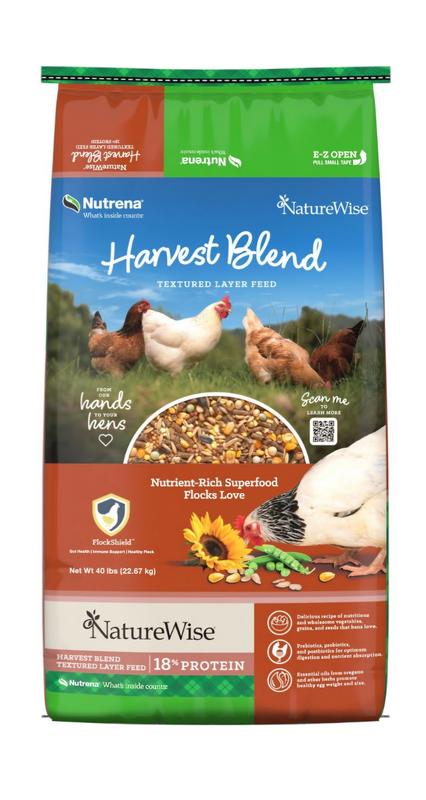 Nutrena NatureWise Harvest Blend Egg Layer Textured Feed at Tractor ...