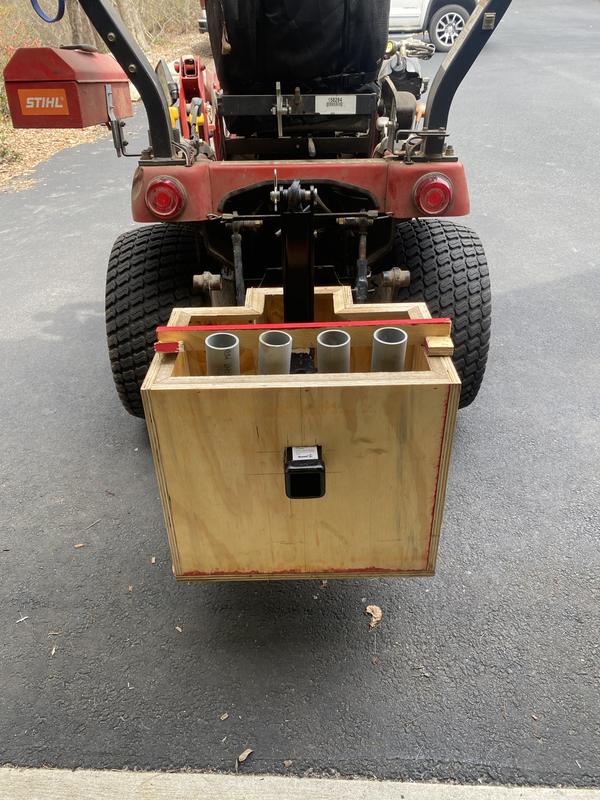 Extreme Metal Products Tractor 3-Point Hitch Draw Bar Stabilizer at ...