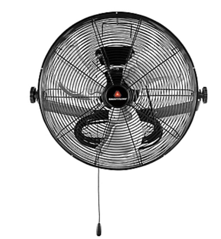 CountyLine 18 in. 3-Speed Indoor Wall-Mounted Barn Fan at Tractor Supply Co