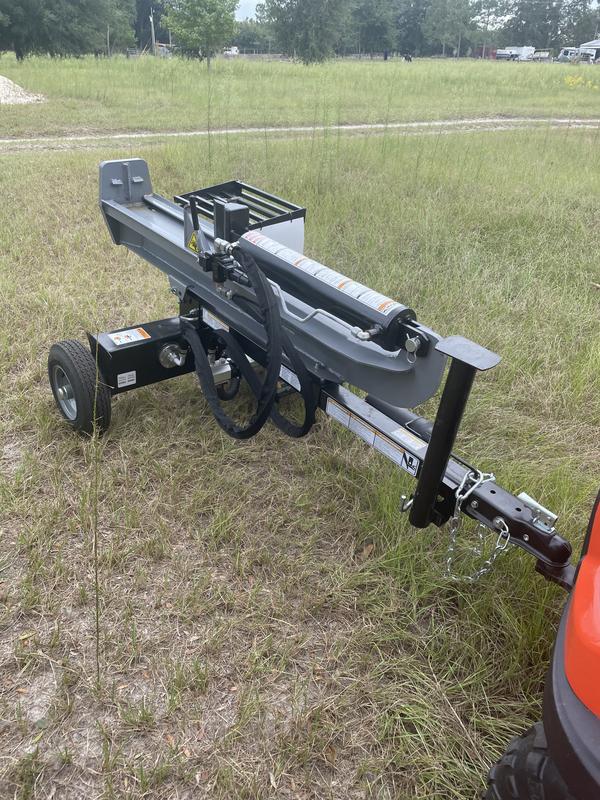 Oregon 30-Ton Gas-Powered Horizontal/Vertical Log Splitter, Log Catcher ...
