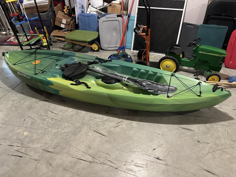 Lifetime 10 ft. Spitfire Sit-on-Top Kayak, Lemongrass Fusion at Tractor ...
