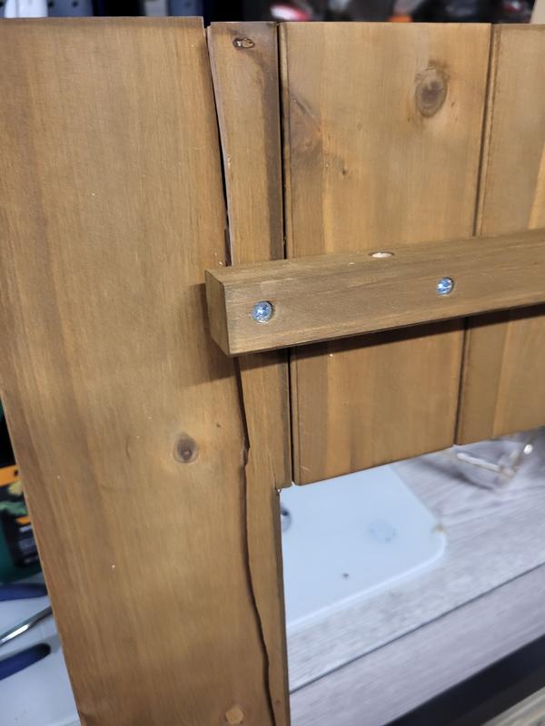 Veikous Garden Potting Bench Wood Table with Stainless Sink and Drawer ...