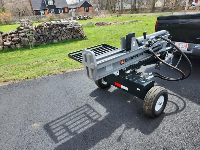 CountyLine 40-Ton Gas-Powered Horizontal/Vertical Log Splitter, Kohler ...