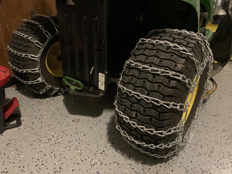 Arnold Lawn Tractor Rear Tire Chains, 20 in., 2 pc., 490-241-0023 at ...