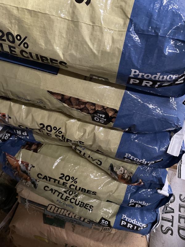 Producer's Pride 20% Cubed Cattle Feed, 50 lb. Bag at Tractor Supply Co.