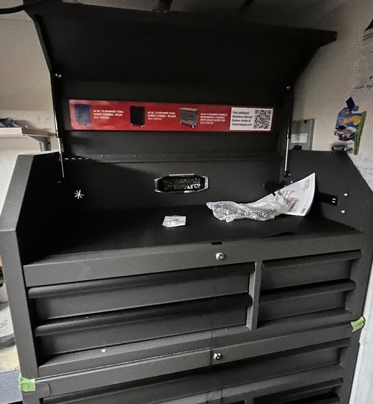 Tractor Supply 42 in. 13-Drawer Mechanic's Tool Chest Combo at Tractor ...