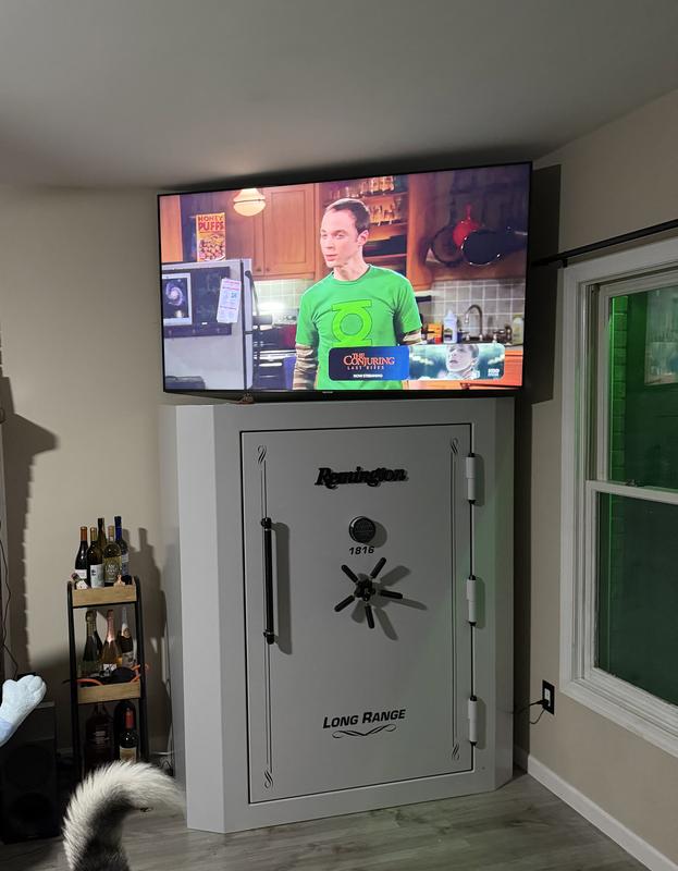 Remington Long Range Fire/Waterproof 84-Gun Safe with Electronic Lock ...