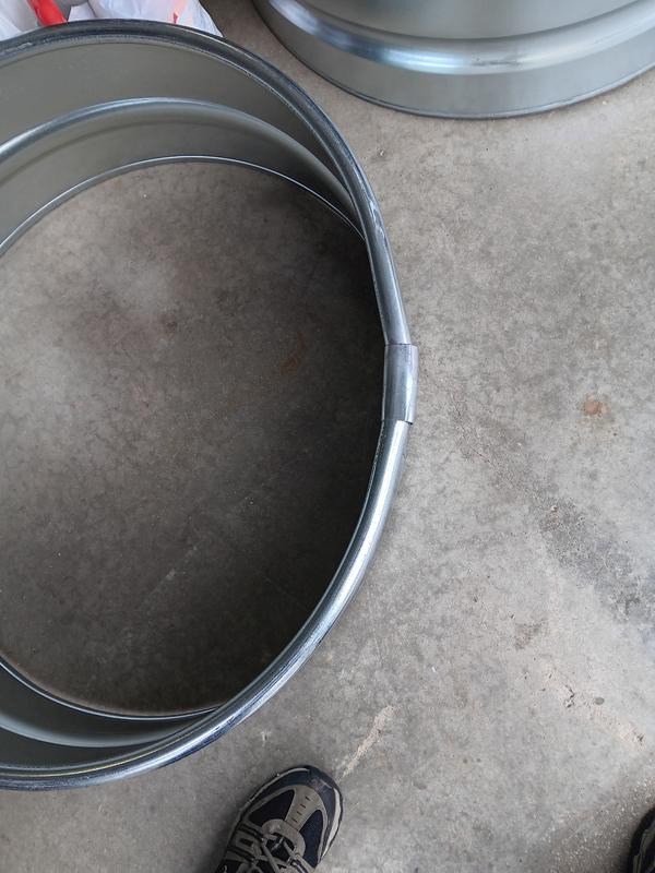 Tarter Farm and Ranch Equipment 3 ft. Fire Pit Ring/Raised Bed Planter ...