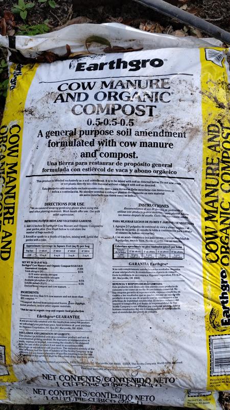 Earthgro 1 cu. ft. Cow Manure and Organic Compost at Tractor Supply Co