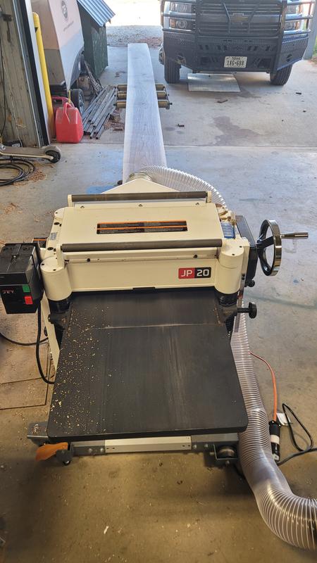 JET Black 20 in.Helical Head Planer, 5HP, Single Phase at Tractor Supply Co