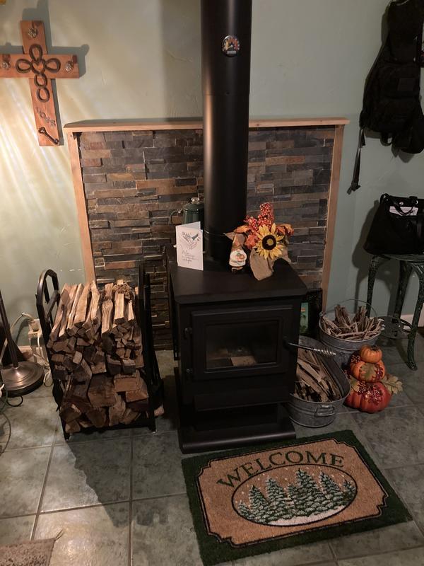 Grand Teton Collection Wood-Burning Targhee T100 Stove, 2000 sq ft ...