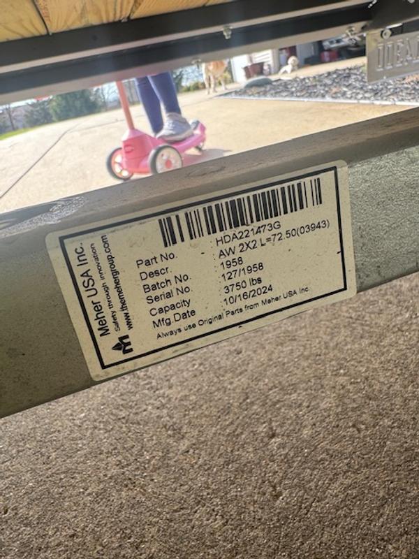 Karavan 5.5 ft. x 9 ft. Steel Utility Trailer, 2,165 lb. Max Capacity ...