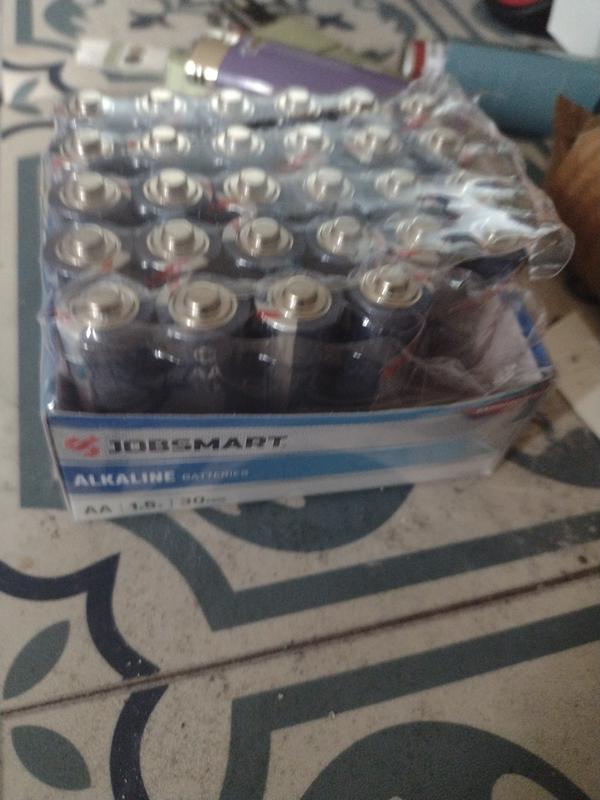 JobSmart AA 1.5V Alkaline Batteries, 30-Pack at Tractor Supply Co