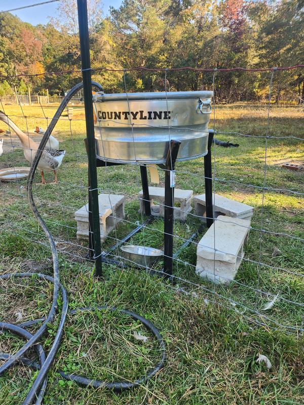 CountyLine 23 gal. Galvanized Utility Stock Tank at Tractor Supply Co
