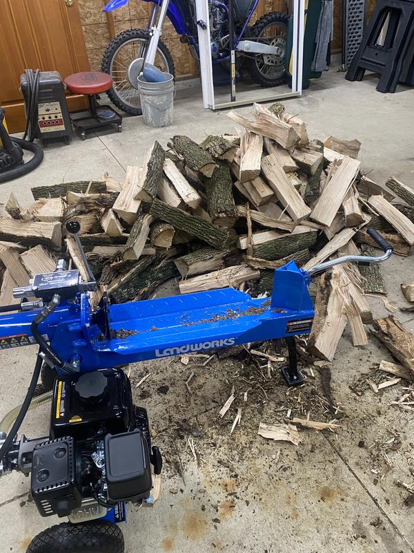 Landworks 20 Ton Gas-Powered Horizontal Hydraulic Log Splitter at Tractor Supply Co