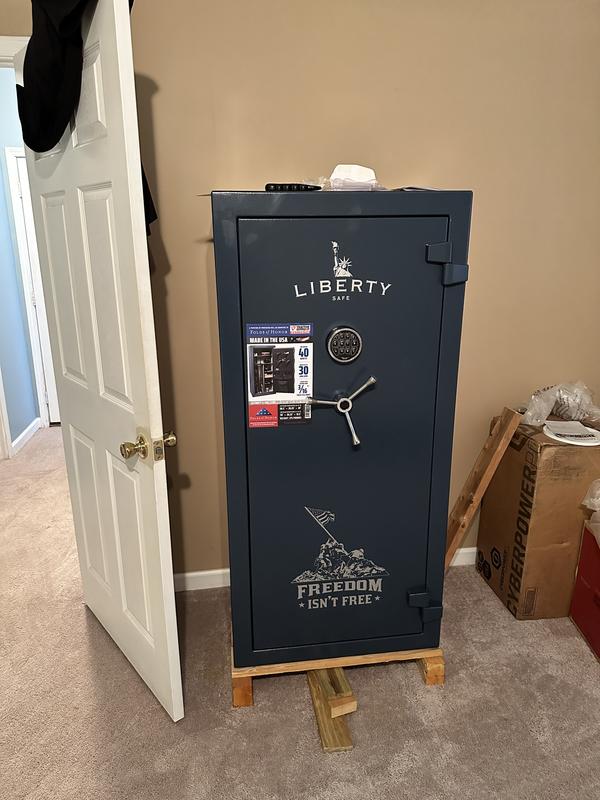 Liberty Safe 30 Gun 14.3 cu. ft. Electronic Lock Freedom Isn't Free ...