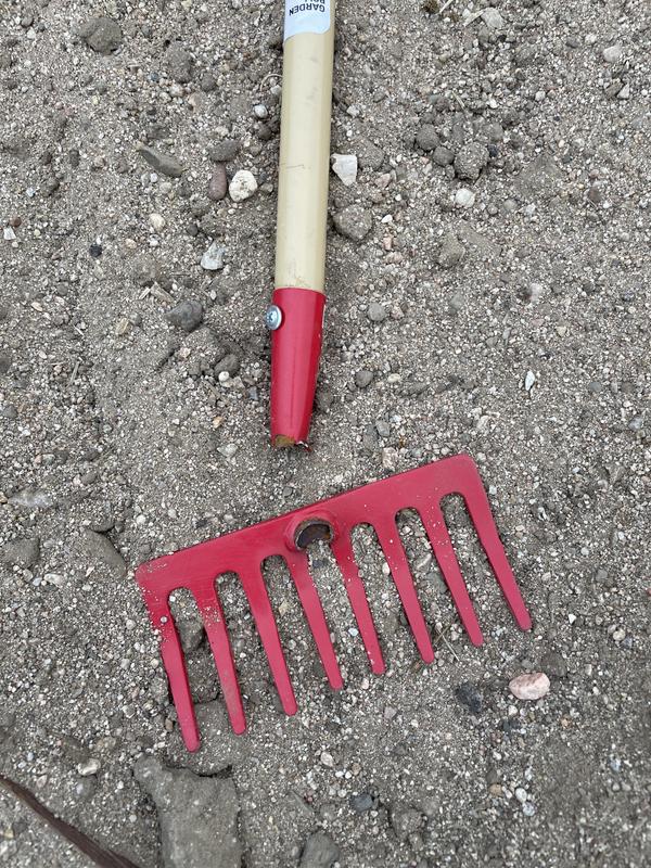 Barn Star 6.02 in. Metal Red Garden Bow Rake at Tractor Supply Co