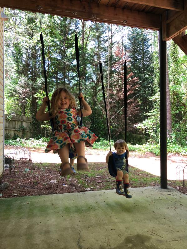 M&M Sales Enterprises Free Spirit Travel Swing, 250 lb. Capacity, Sky ...