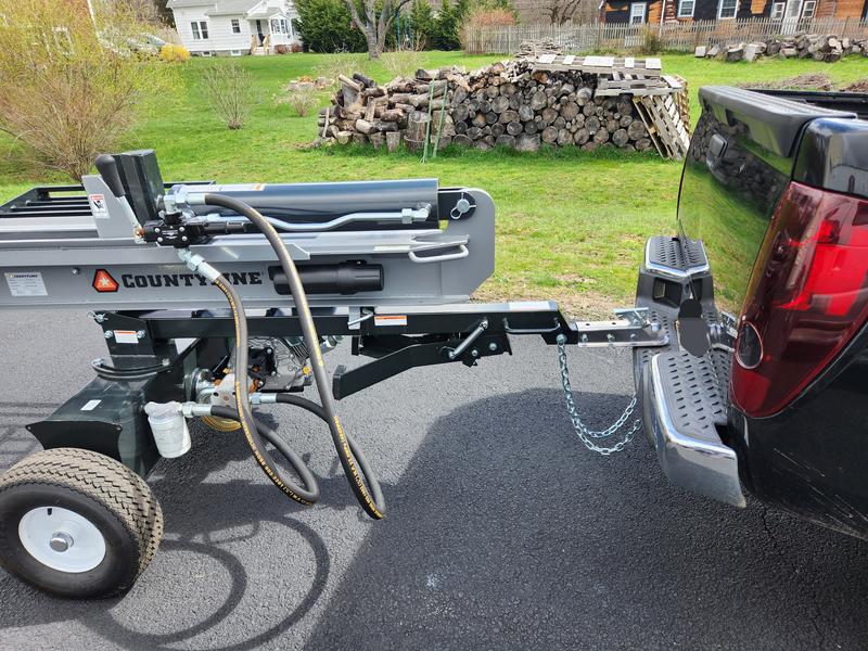 CountyLine 40-Ton Gas-Powered Horizontal/Vertical Log Splitter, Kohler ...