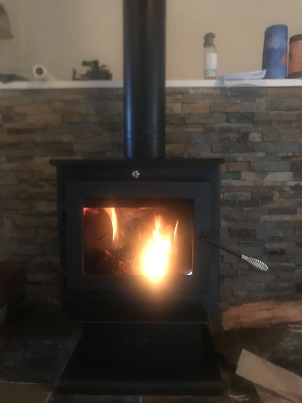 Grand Teton Collection Wood-Burning Yellowstone T110 Stove, 2,500 sq ...