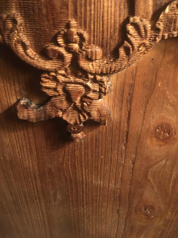 Harper & Willow Large Hand-Carved Natural Wood Wall Decor Panel Set ...