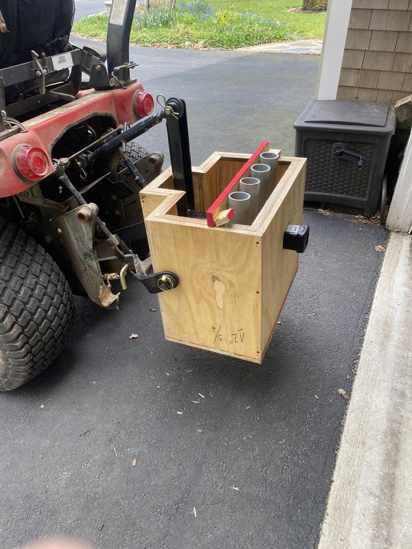 Extreme Metal Products Tractor 3-Point Hitch Draw Bar Stabilizer at ...