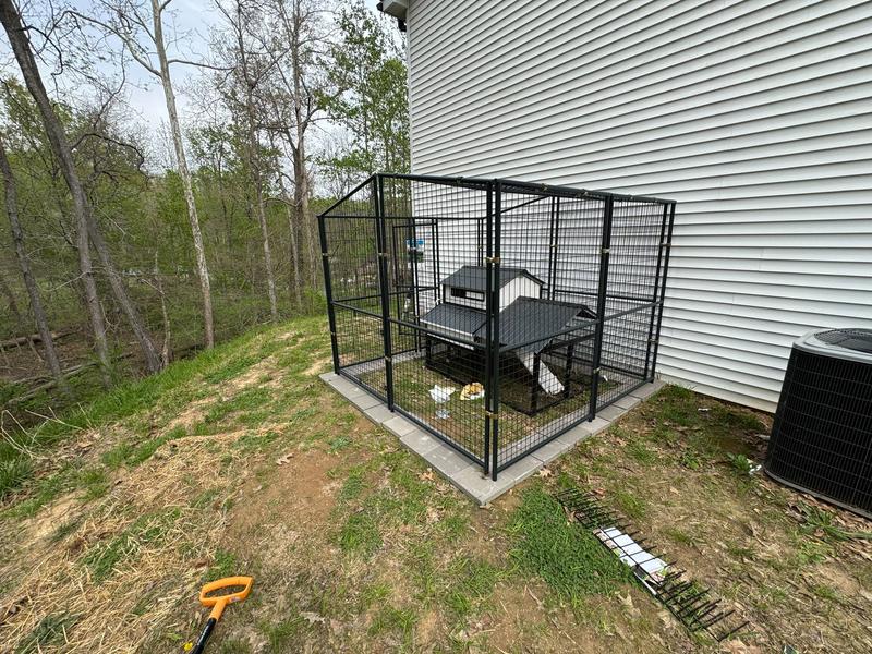 Producer's Pride Universal Poultry Pen, 24 Chicken Capacity, 8 ft. x 8 ...