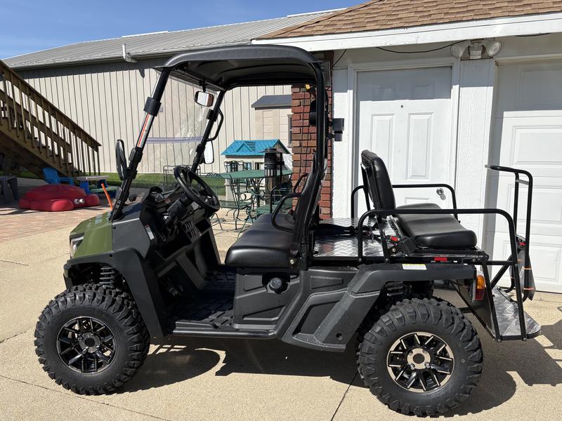 Bighorn Explorer 450 T4 4 Passenger 4x4 4WD EFI Side by Side UTV, Red ...