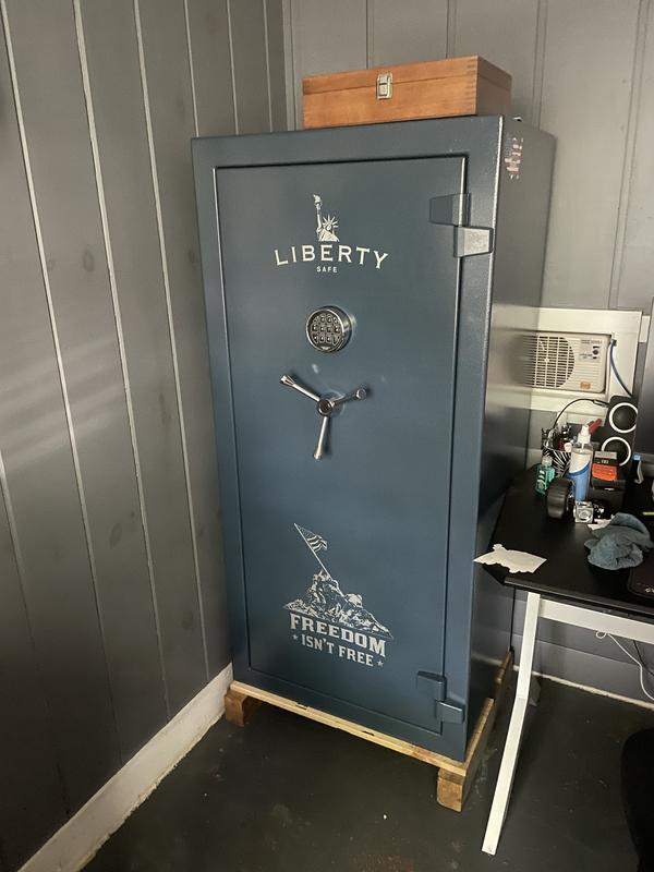 Liberty Safe 30 Gun 14.3 cu. ft. Electronic Lock Freedom Isn't Free ...