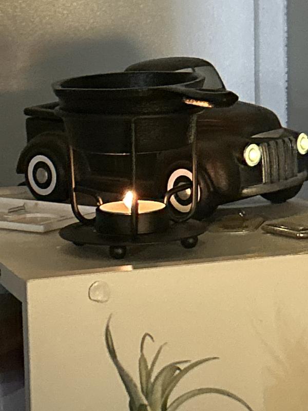 Red Shed Cast-Iron Pan Wax Warmer with Maple Syrup and Pancakes Scented ...