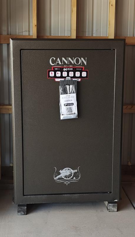 Cannon 64 Long Gun 21.6 cu. ft. Electronic Lock Gun Safe, 60 Min. Fire ...