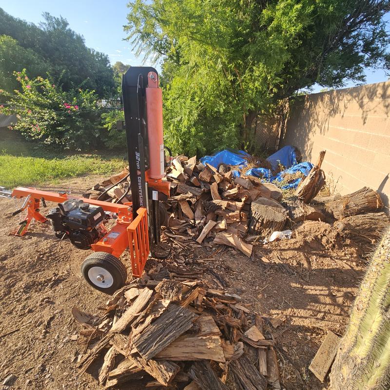 CountyLine 32-Ton Gas-Powered Horizontal/Vertical Log Splitter, Kohler ...