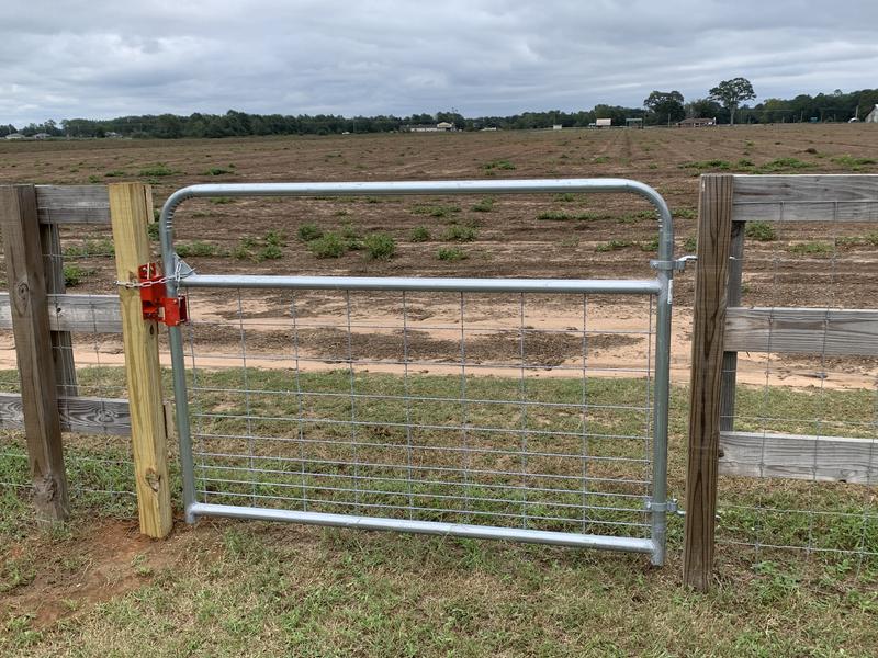 CountyLine 6 ft. x 50 in. Galvanized Mesh Gate at Tractor Supply Co