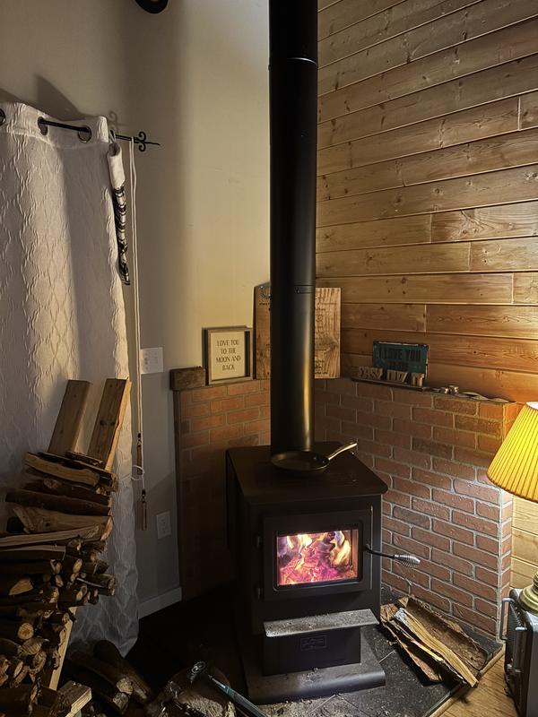 Grand Teton Collection Wood-Burning Targhee T100 Stove, 2000 sq ft ...