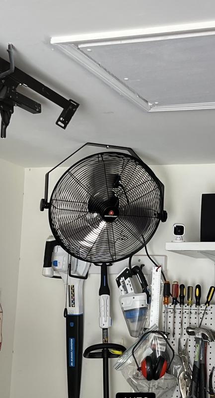 CountyLine 18 in. 3-Speed Indoor Wall-Mounted Barn Fan at Tractor Supply Co